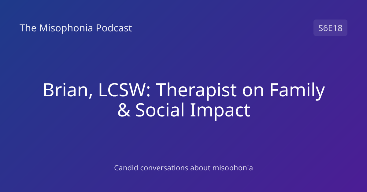 Brian, LCSW - Therapist's insight on living with and managing ...
